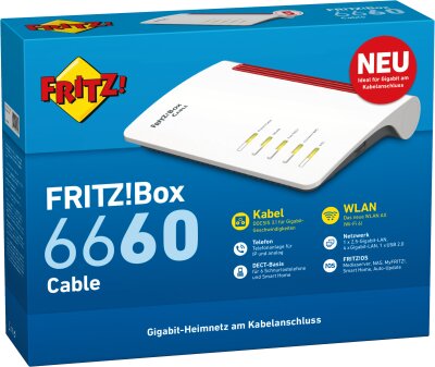 AVM FRITZ!Box 6660 Cable WLAN-Router sicher kaufen » TECEDO.DE