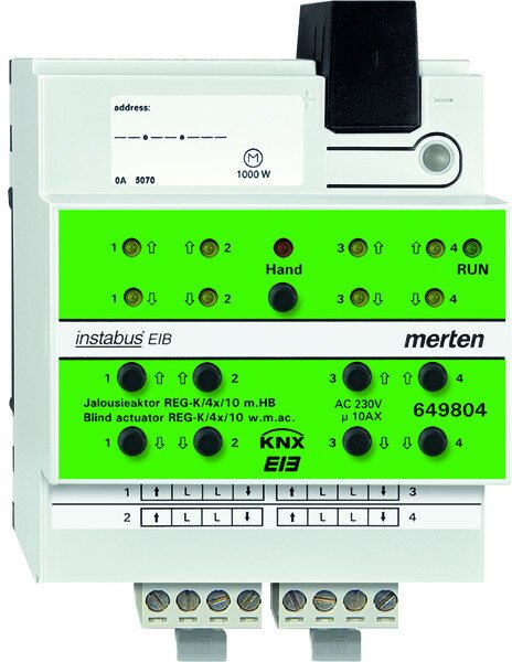 Merten 649804 Jalousieaktor REG-K/4x/10 sicher kaufen » TECEDO.DE